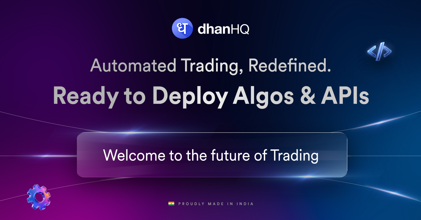 My Algos | DhanHQ